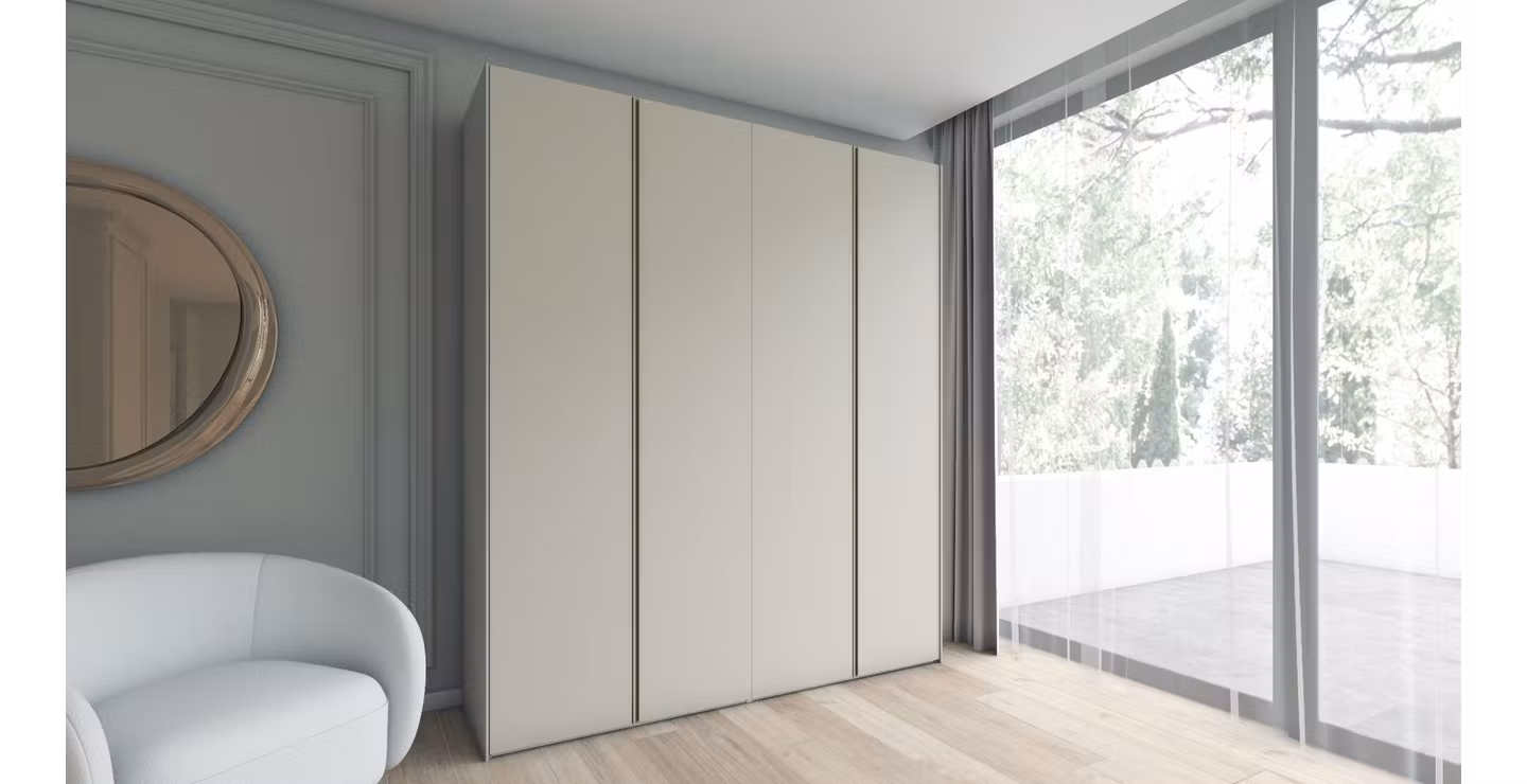 Dressing Uno Batant Cotone Opaco+Maner R1 Perla Platino Opaco 213 cm ...