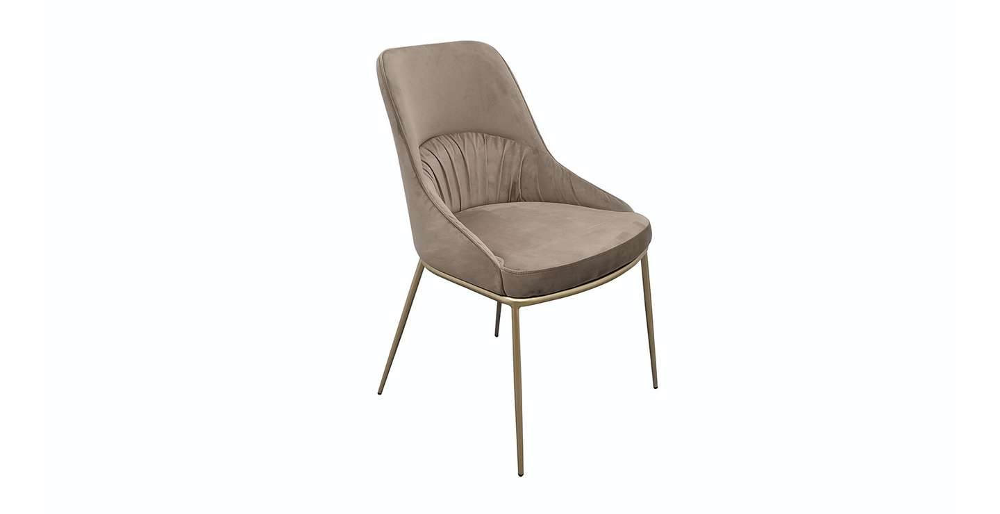 Scaun Mondo Velvet Bej | Rovere