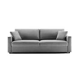 Canapea extensibila Lucia textil Grey + Topper | Rovere