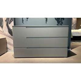 Comoda Torino 3 sertare Fango Opaco | Rovere