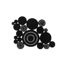 Covor Alyssa Patchwork Black 160x230 | Rovere