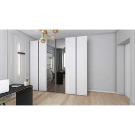 Dressing Uno + Murano Tele Opaco + oglinda Fume + manere R1 Piombo ...